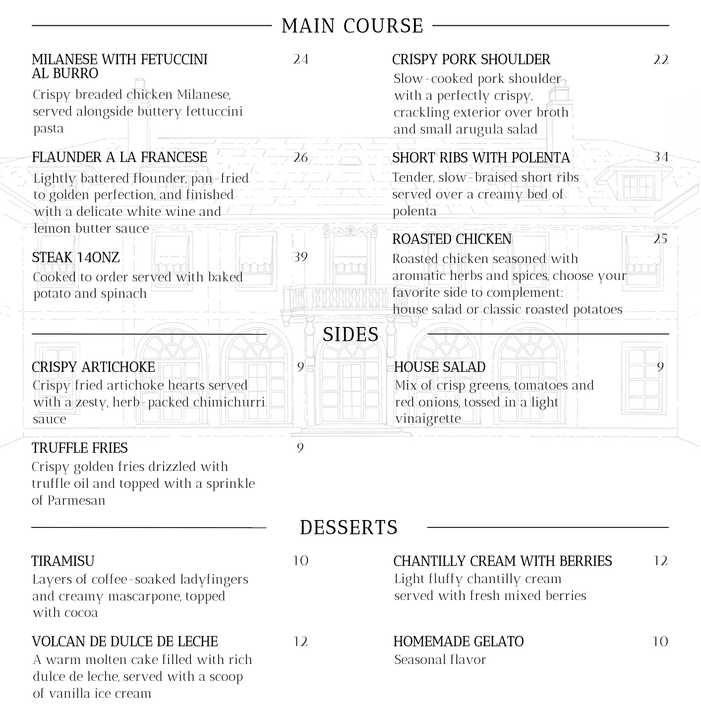 MENUS