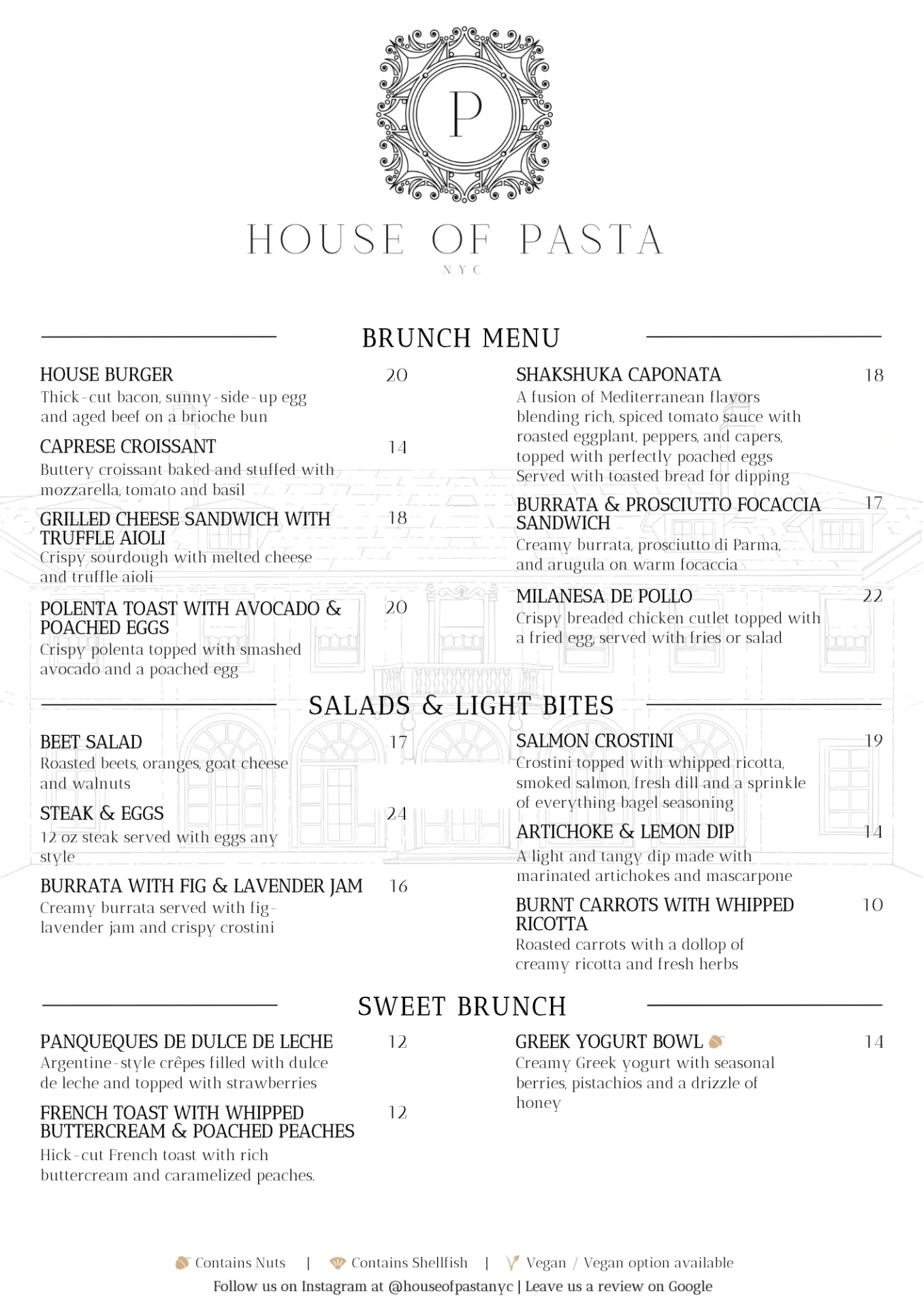 MENUS