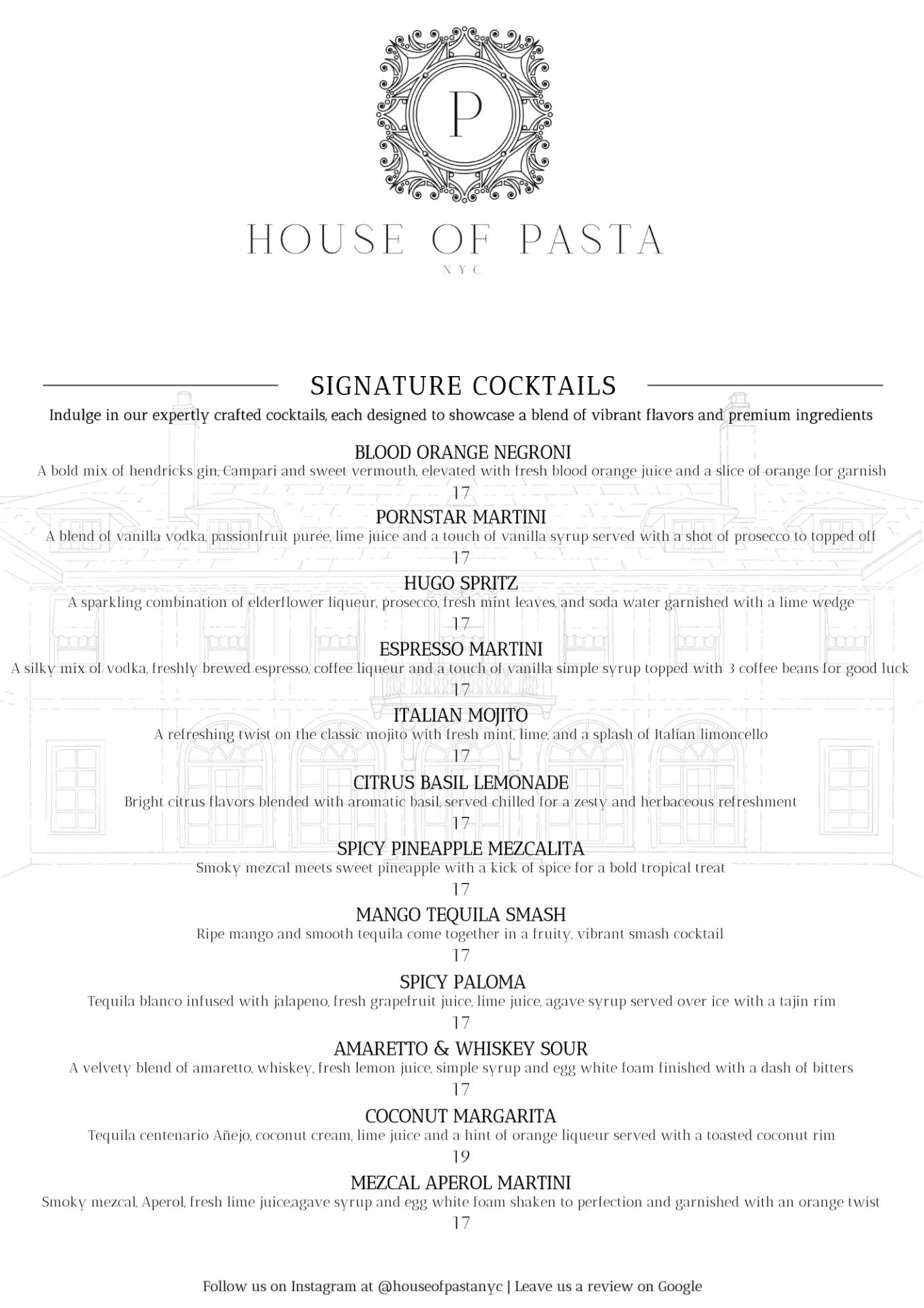 MENUS