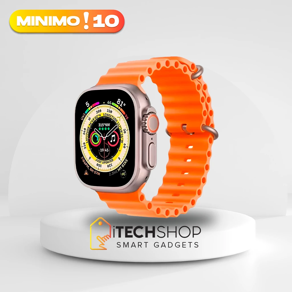 Reloj smartwatch Y10 + 4 mallas